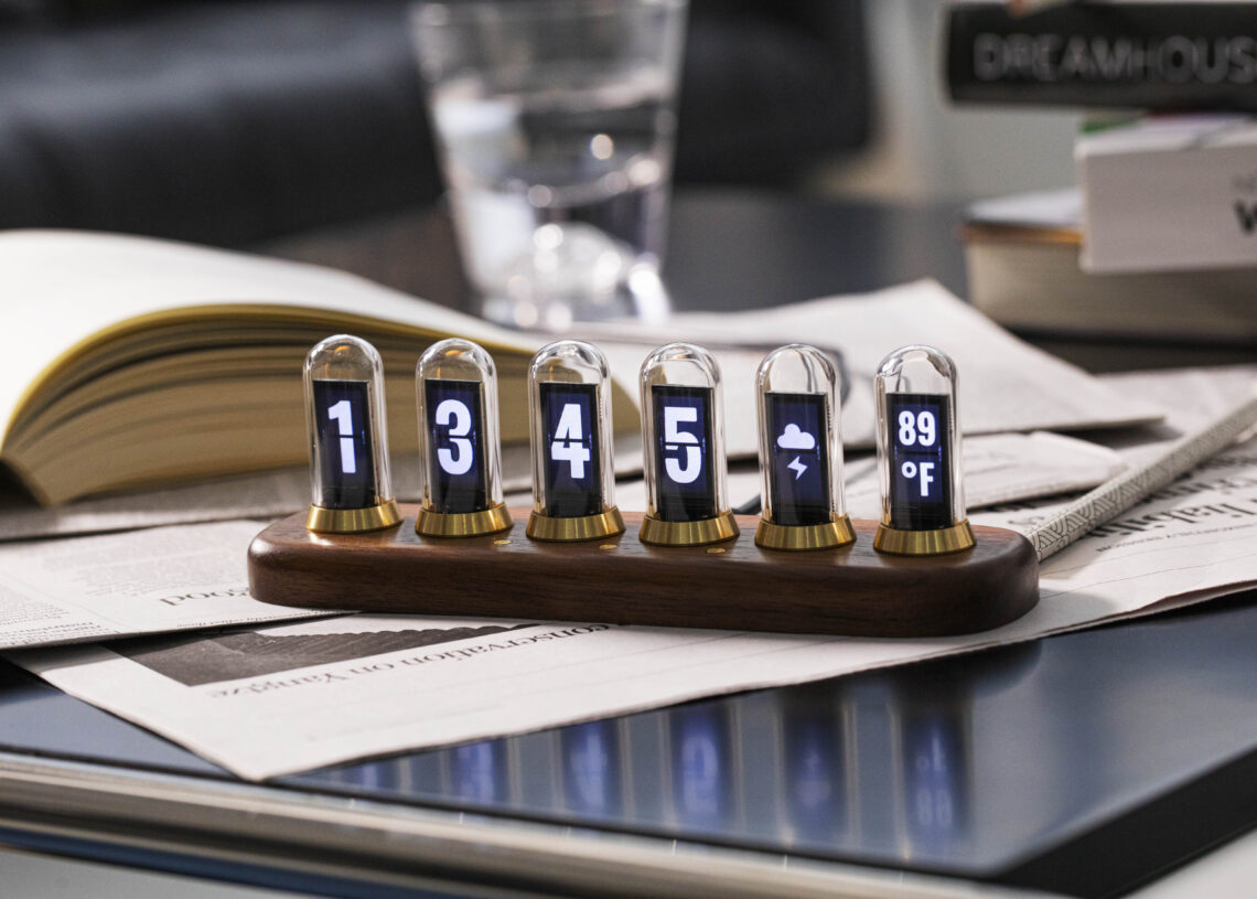 Nextube: A Retro Nixie Clock, the Contemporary Addition in Your Home ...